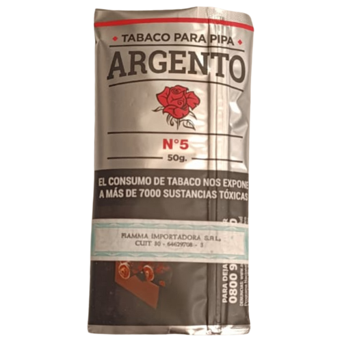Tabaco para Pipa Argento Nougat #5 50gr - Karma Positivo